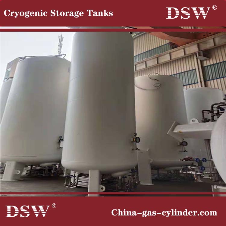 Cryogenic Liquid Storage Tank Supplier for lo2 ln2 lar | DSW